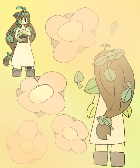 Oh look,a humanized plant! - ibisPaint