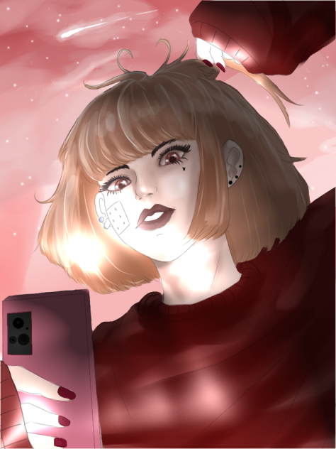 selfie - ibisPaint
