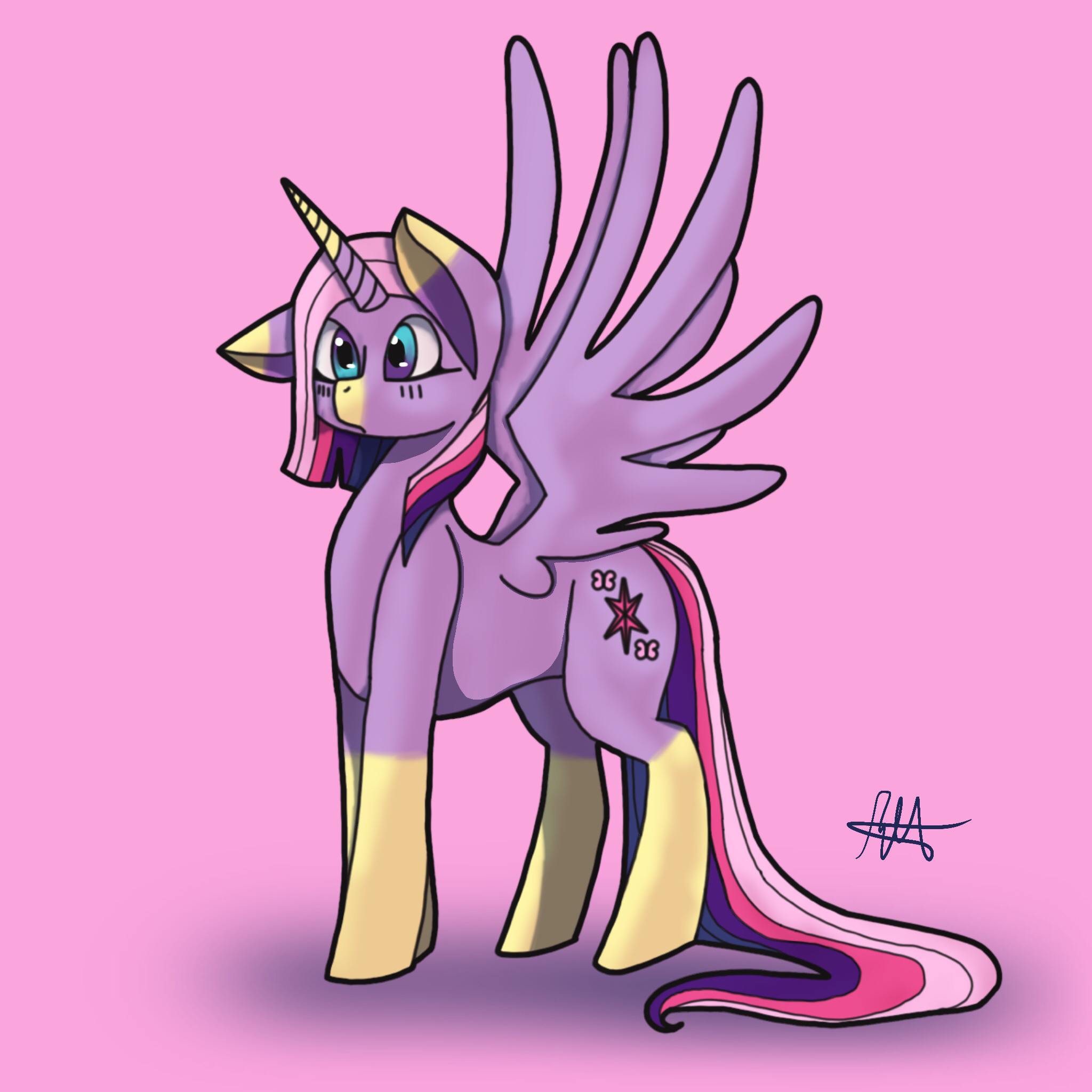 Flutter Sparkle - ibisPaint