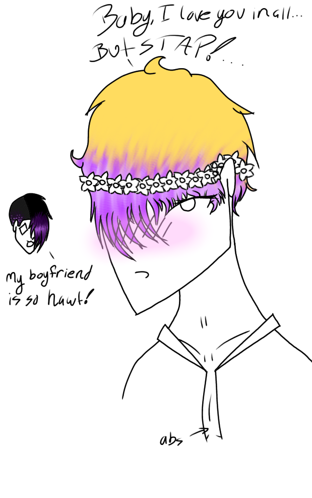 Genderbend me and his boyfriend - ibisPaint