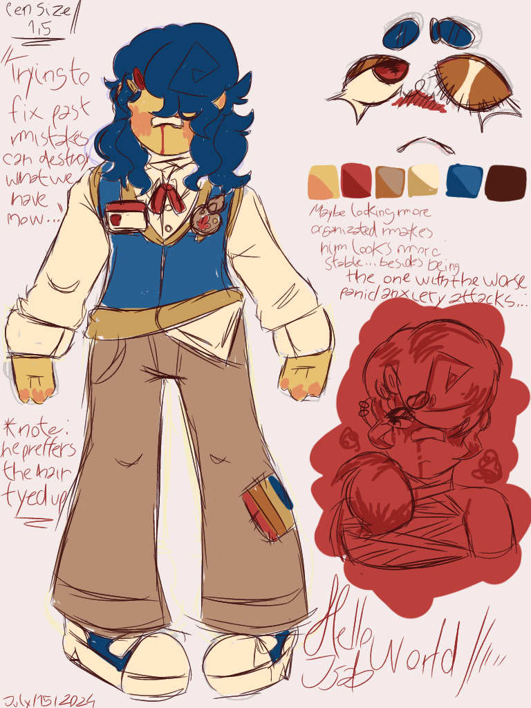 Mind Broken Wally new concept~ - ibisPaint