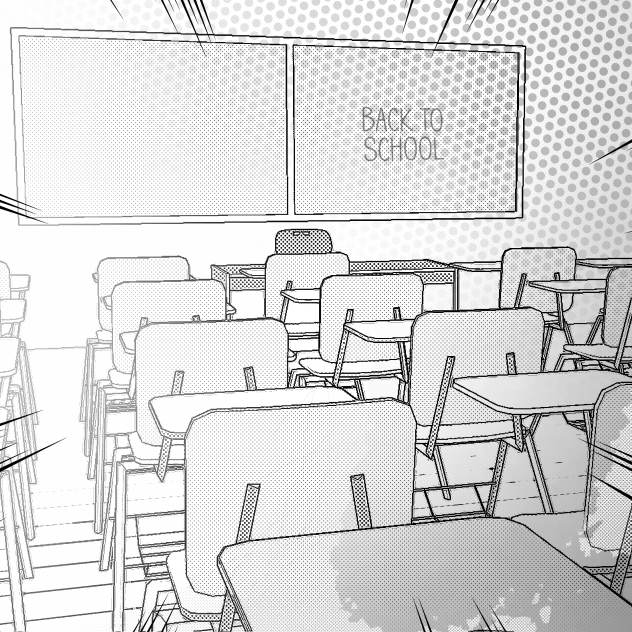 Classroom background 2 - ibisPaint