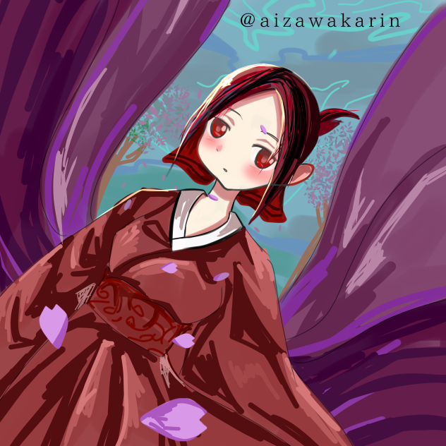 Kaguya-sama in Kimono - ibisPaint