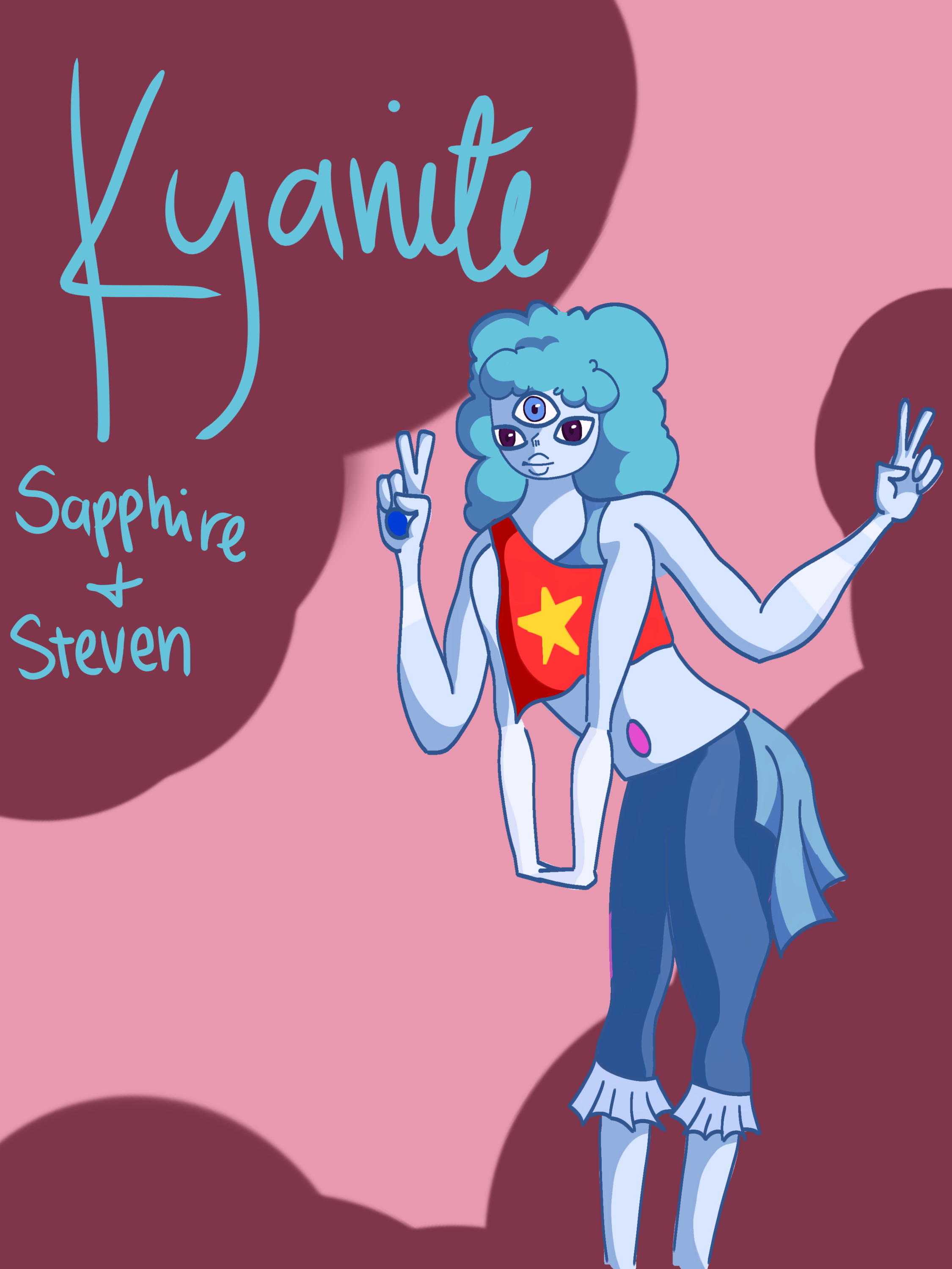 Sapphire and Steven - ibisPaint