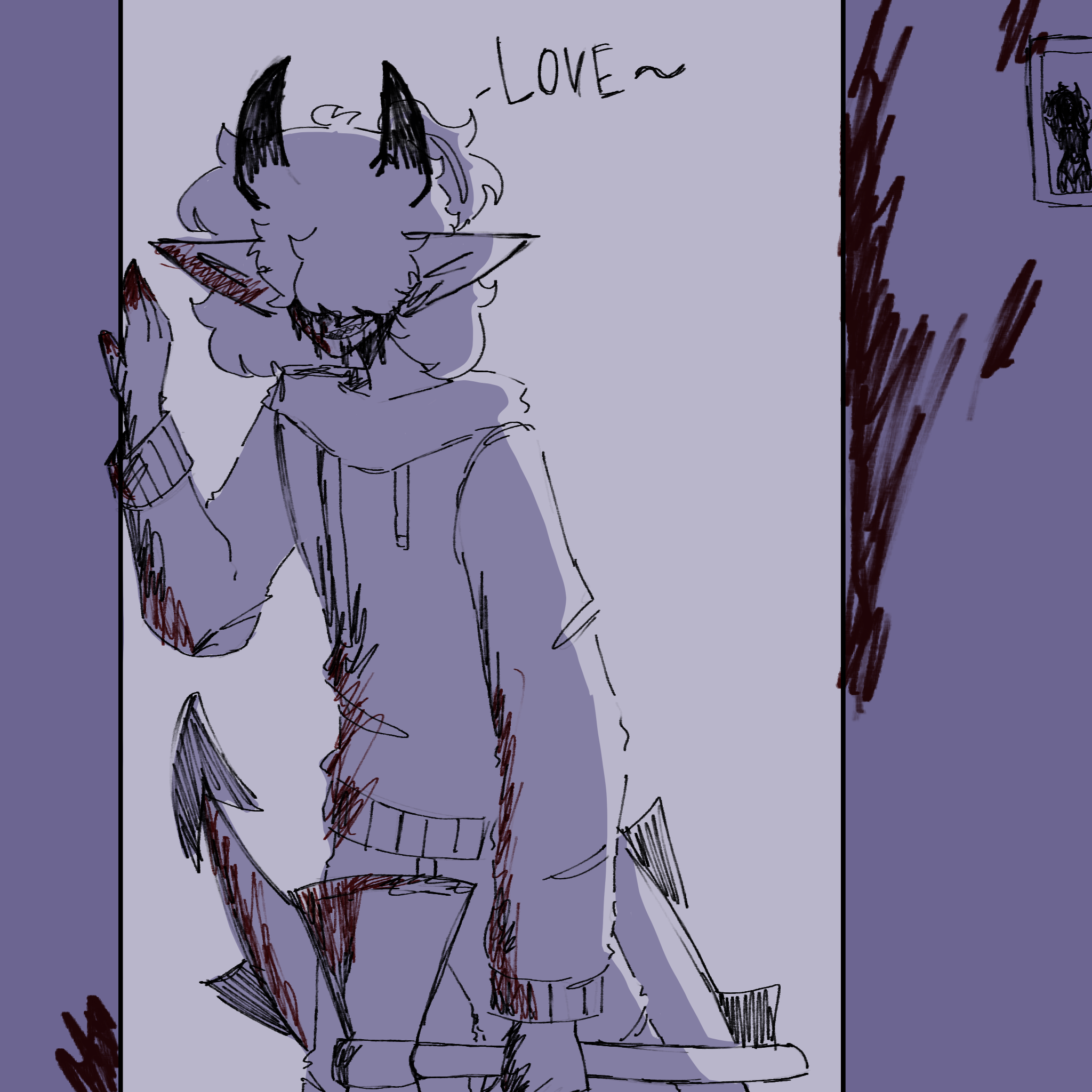 Feral mode pt1 - ibisPaint