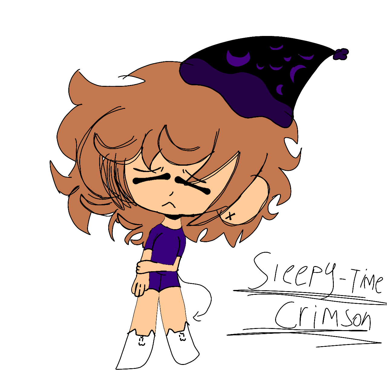 sleepy-time crimson 😴 - ibisPaint