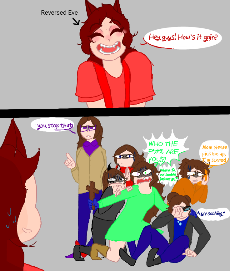 Me and my sides meat reversed Eve - ibisPaint