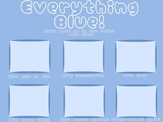 everything blue - ibisPaint