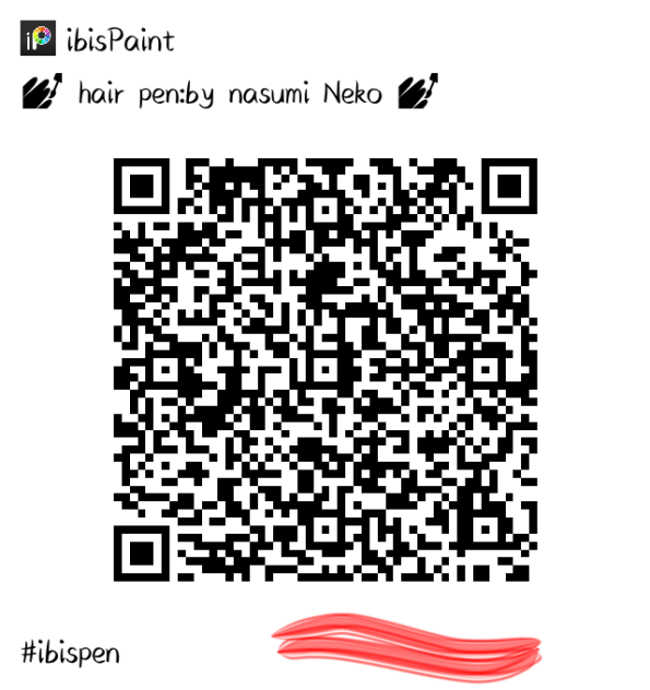 hair pen!! - ibisPaint