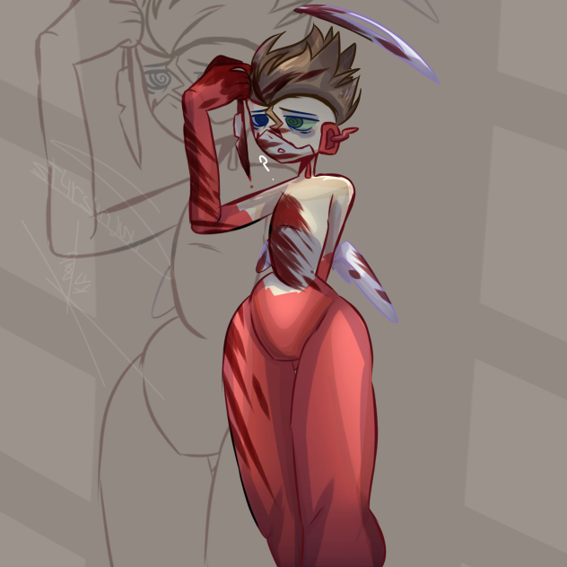 -kid flash angel bloodie- - ibisPaint