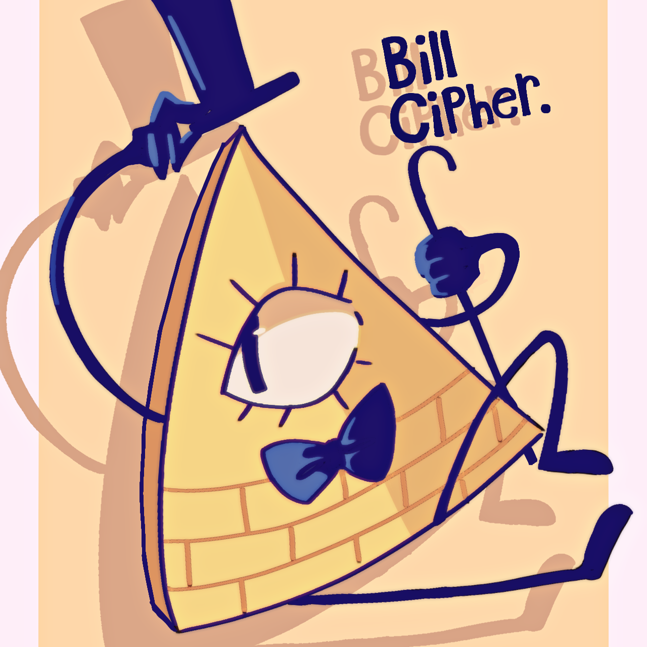 Bill Cipher - ibisPaint