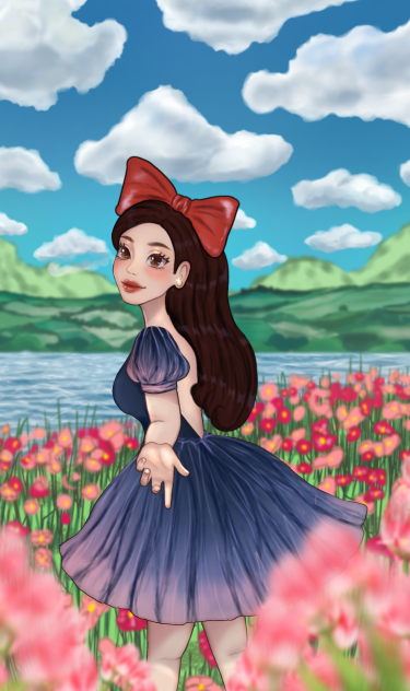 Spring Girl 🌷 - ibisPaint