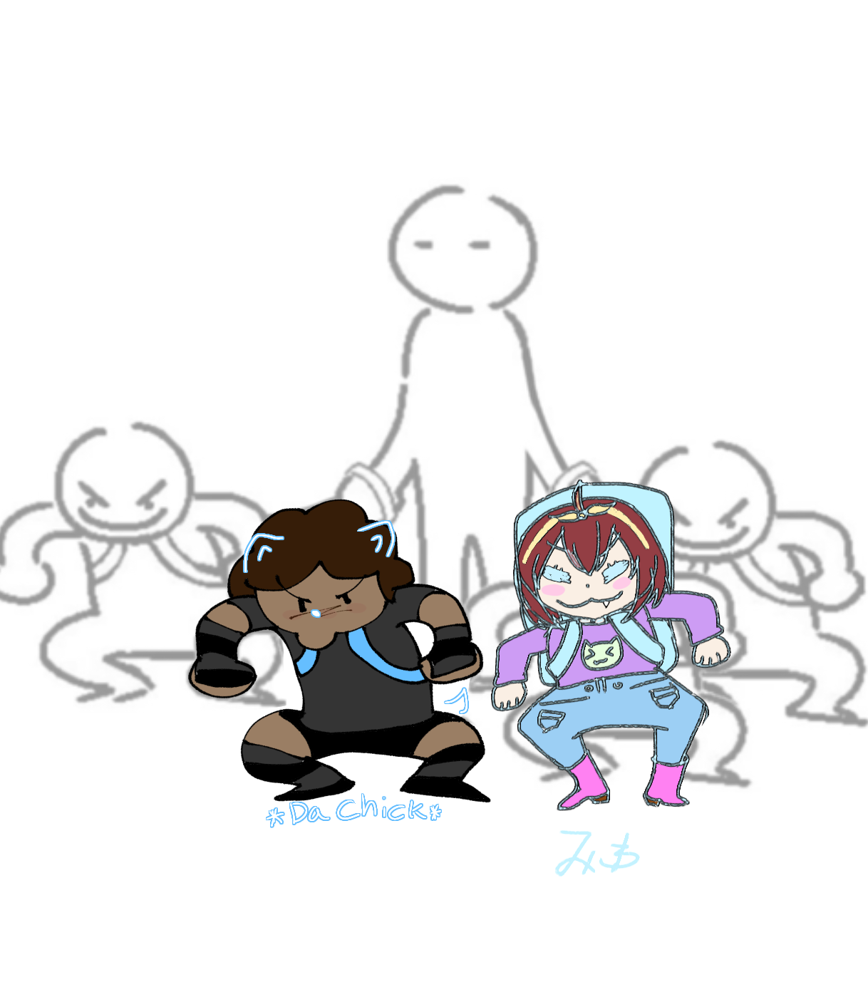 Crazy collab - ibisPaint