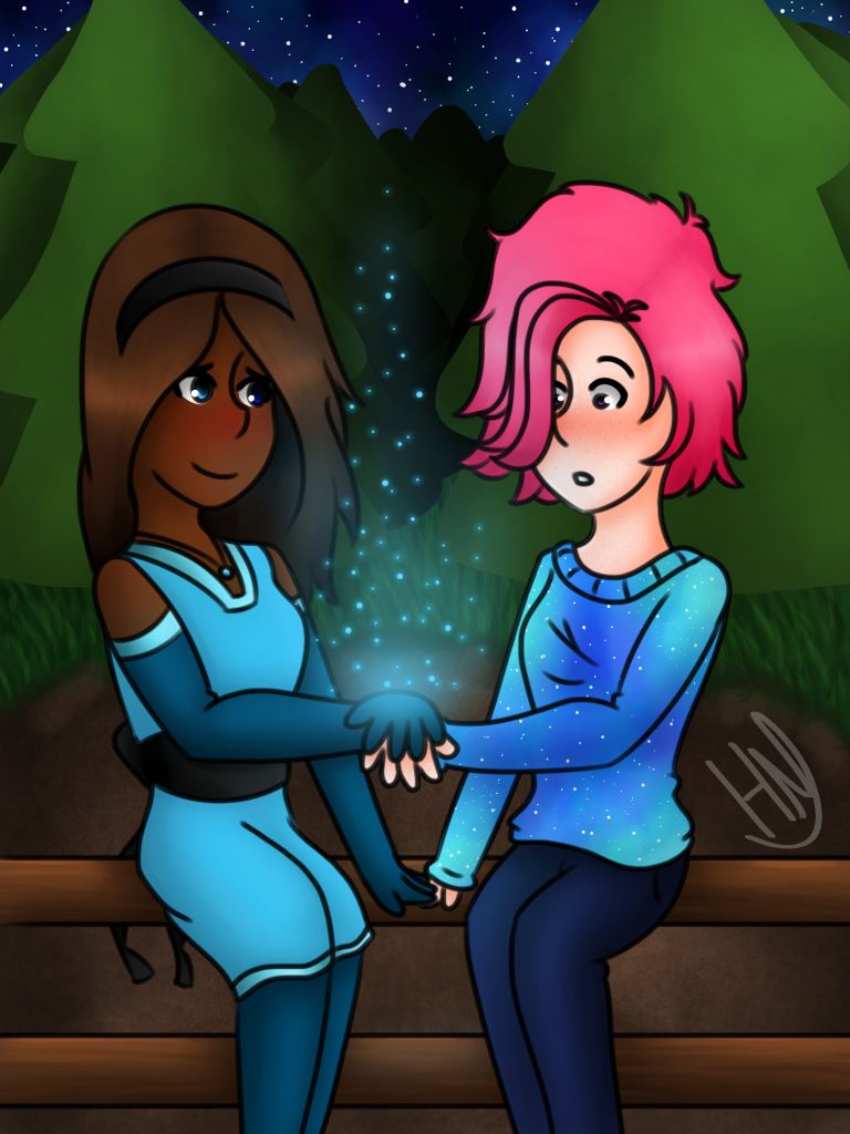 Azura And Pan - ibisPaint