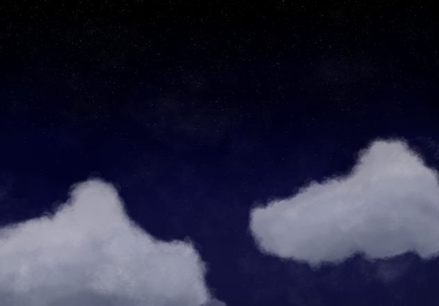 Night sky - ibisPaint