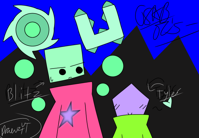 JSAB OC's- Blitz And Tyler - ibisPaint