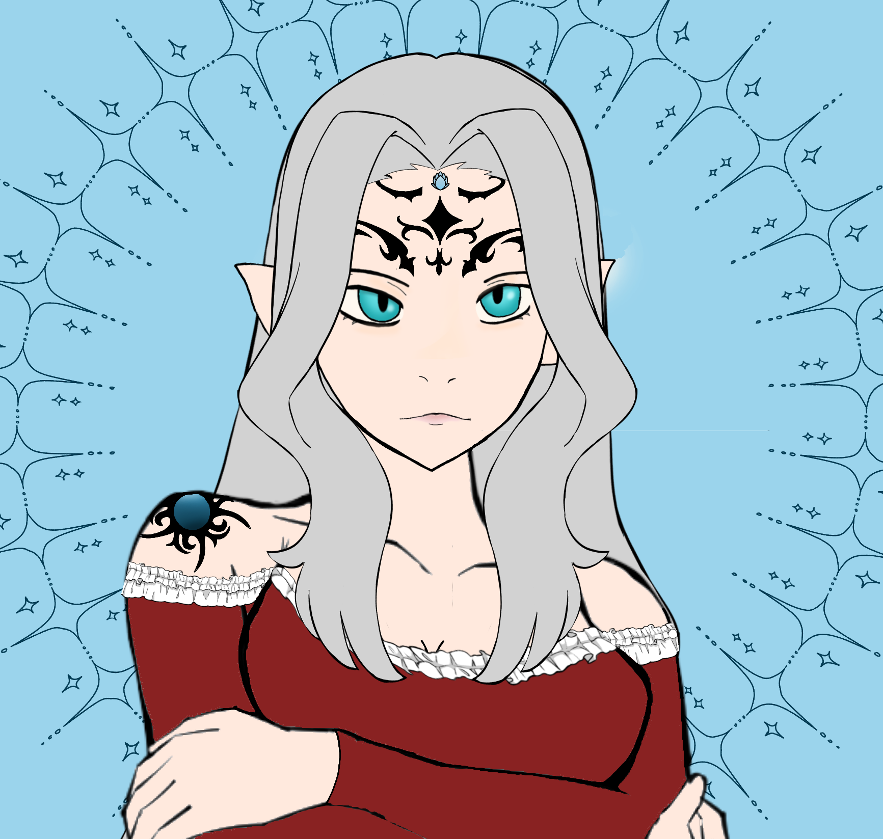 elf chick - ibisPaint