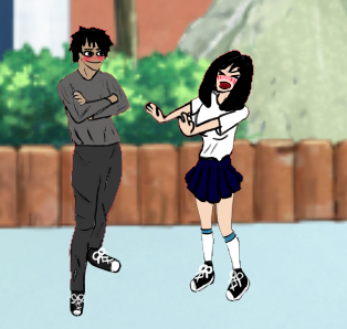 A cute couple - ibisPaint