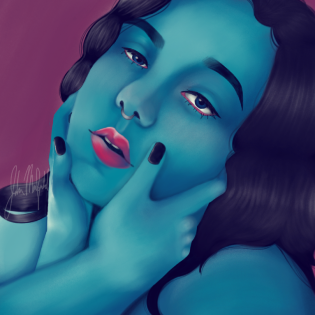 Feeling Blue - ibisPaint