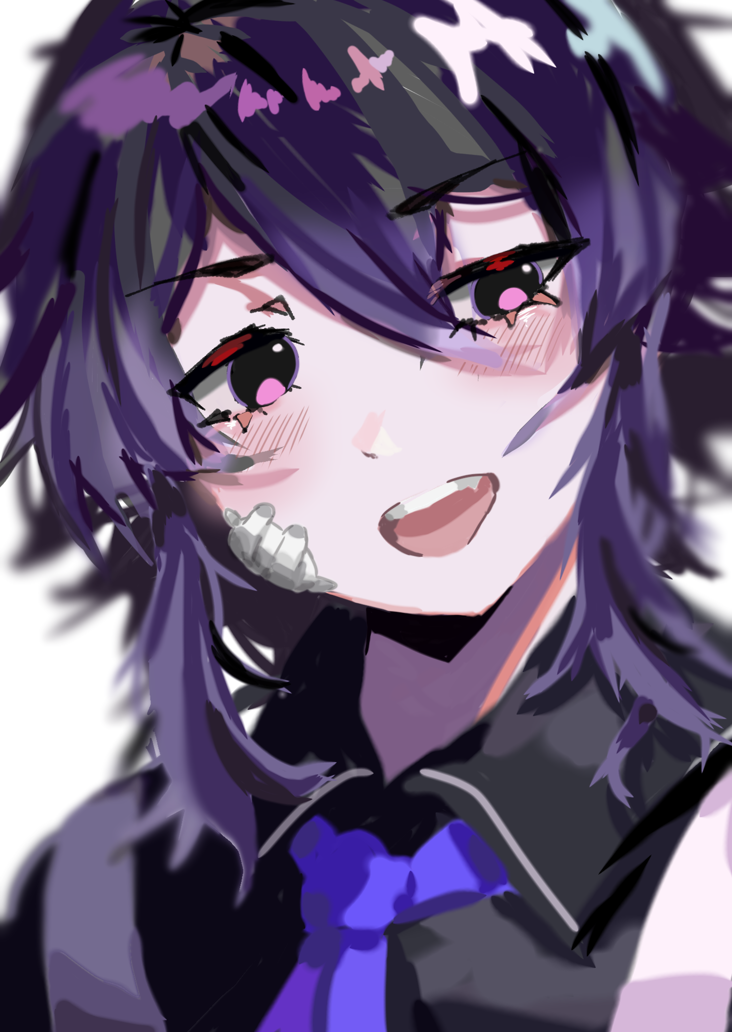 Purple Random dude lol - ibisPaint