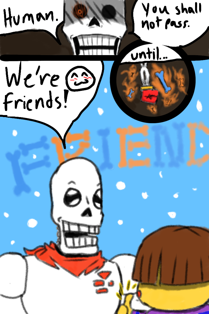 Papyrus wants a friend - ibisPaint