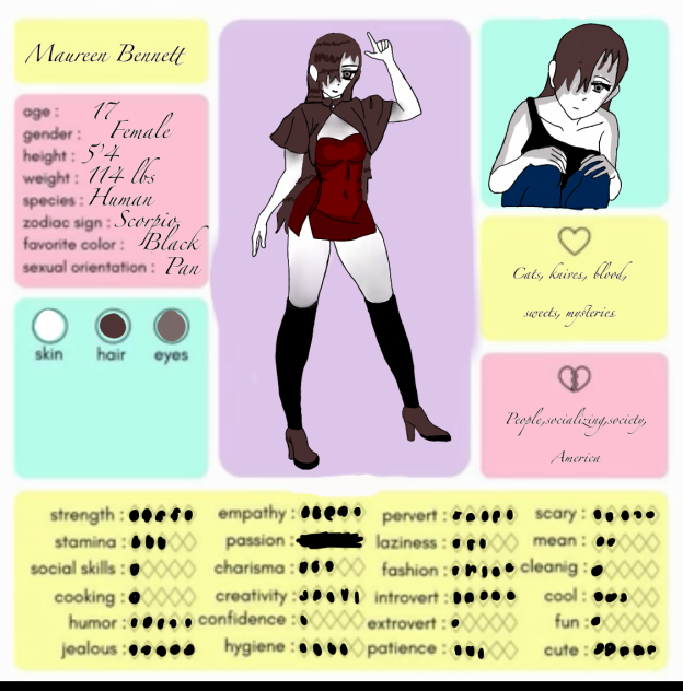 Oc page for MHA - ibisPaint