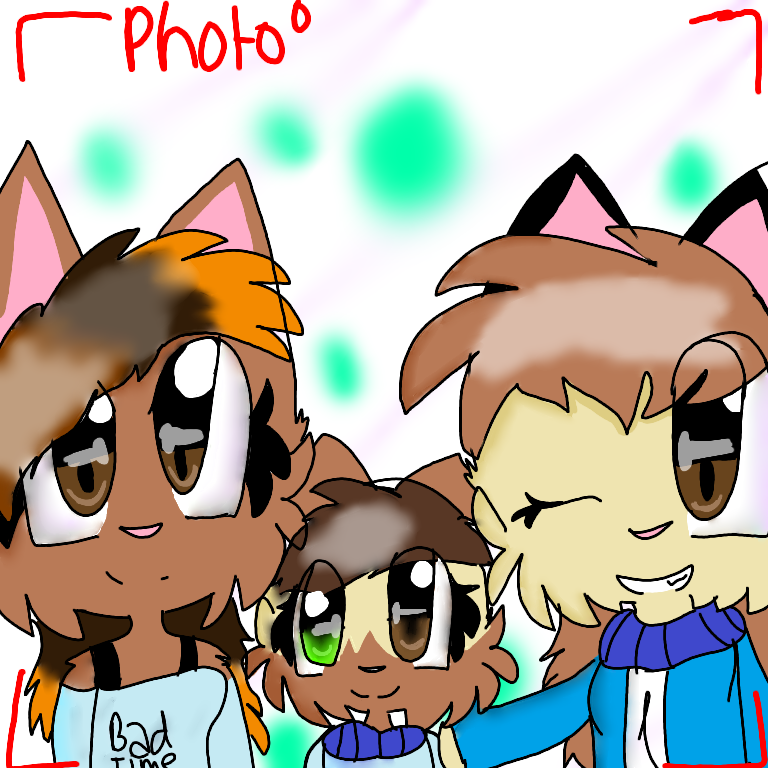 For Alex And Jumpy #Aumpy family photo - ibisPaint