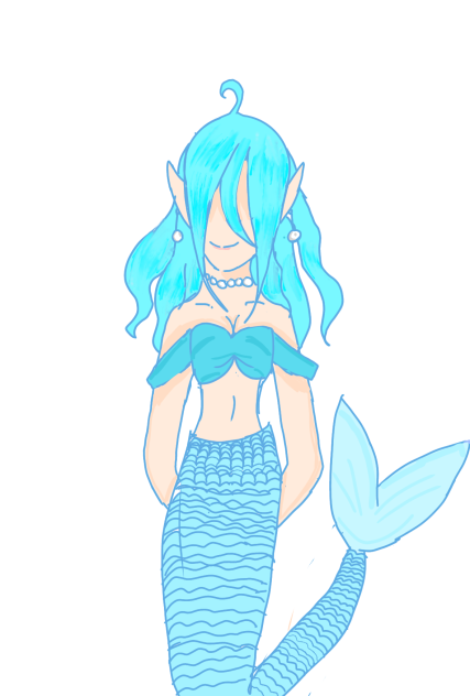 mermaid - ibisPaint