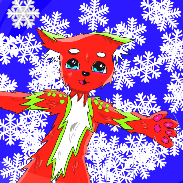 Snow day furry. - ibisPaint