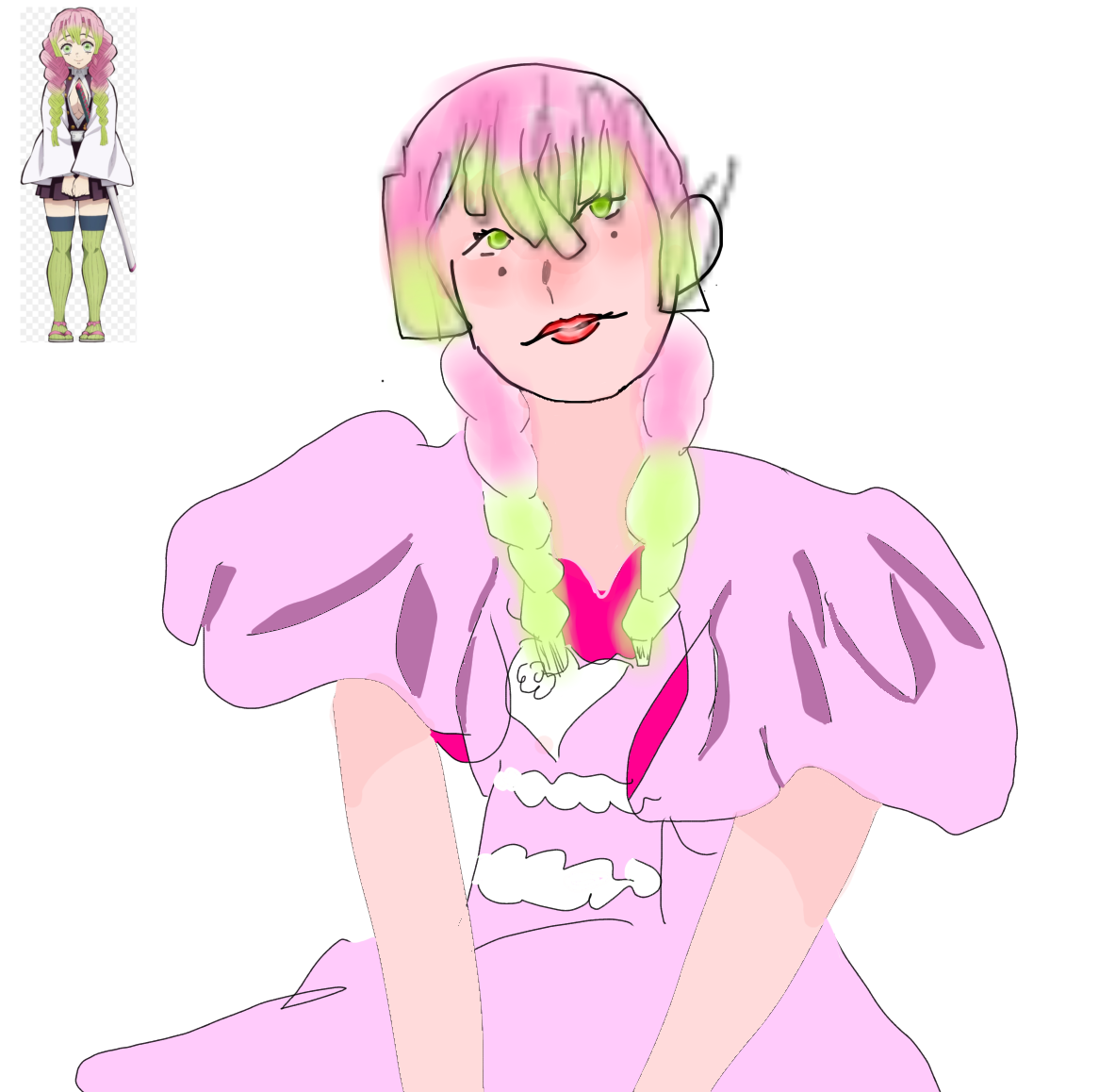 Mitsuri as my fav singer - ibisPaint