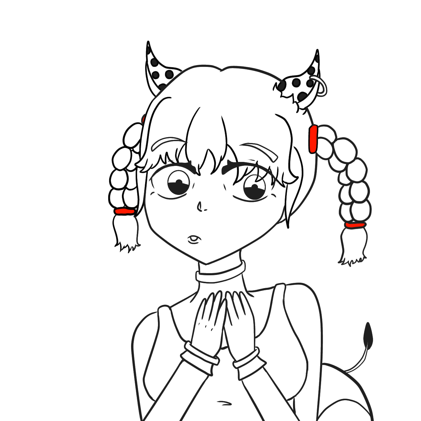 Cow Girl-Chica Vaca - ibisPaint