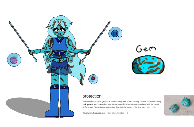 Steven Universe fan made gem - ibisPaint