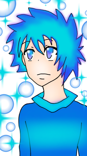 Cyan Boy - ibisPaint