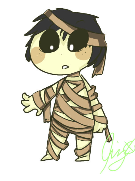 chibi mummy - ibisPaint