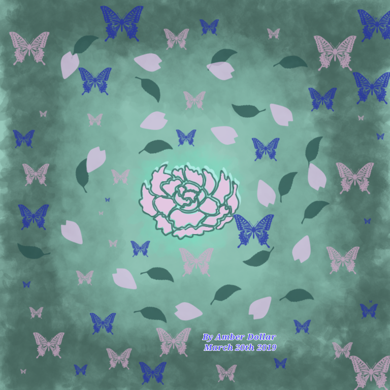 Flutter petals - ibisPaint