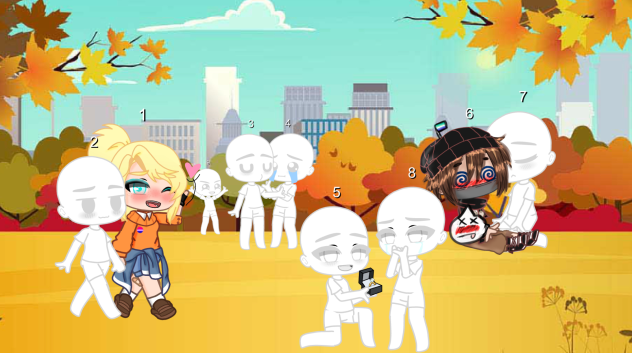 Gacha couple collab - ibisPaint