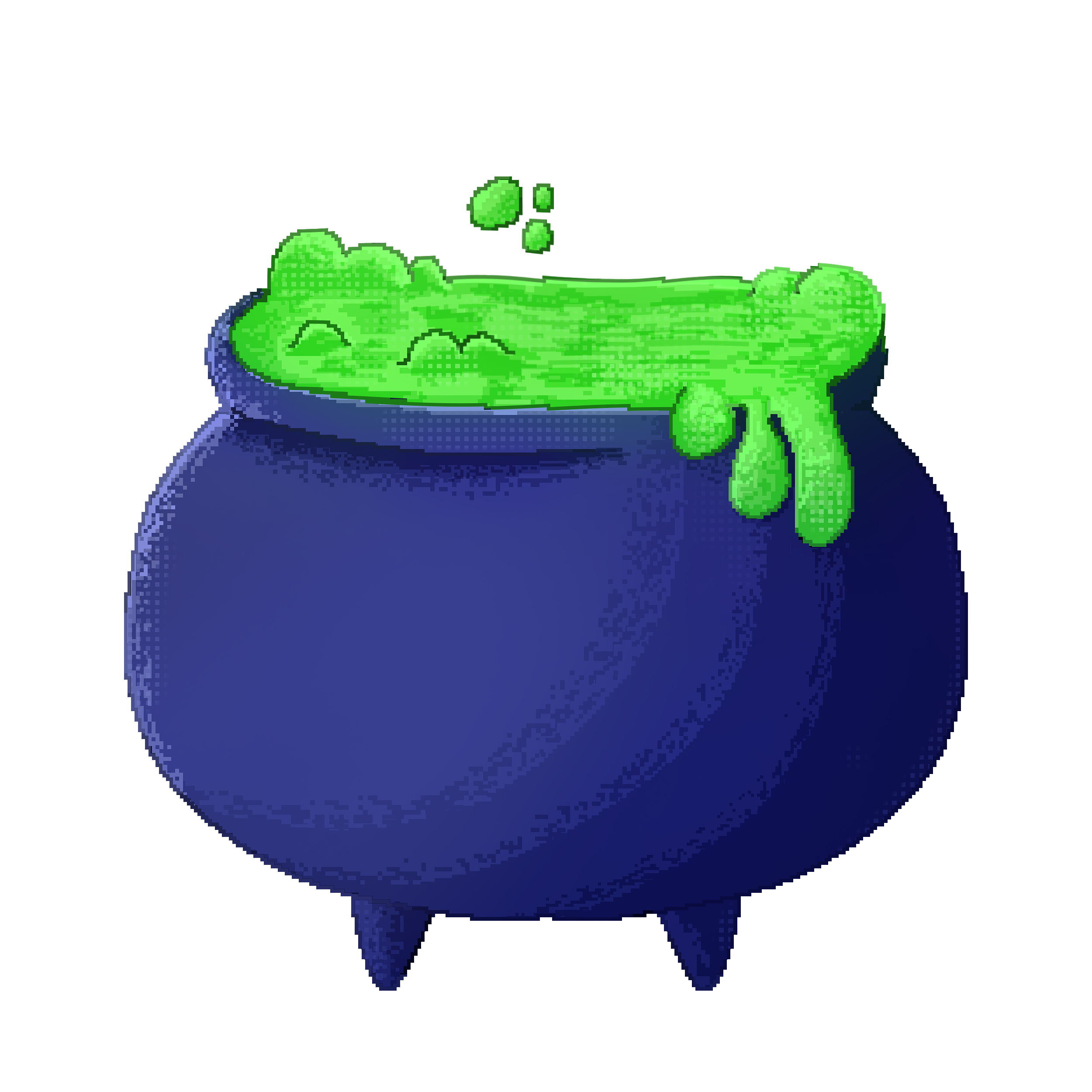 potion cauldron (pixel) - ibisPaint