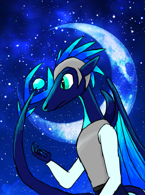 Night Dragon - ibisPaint