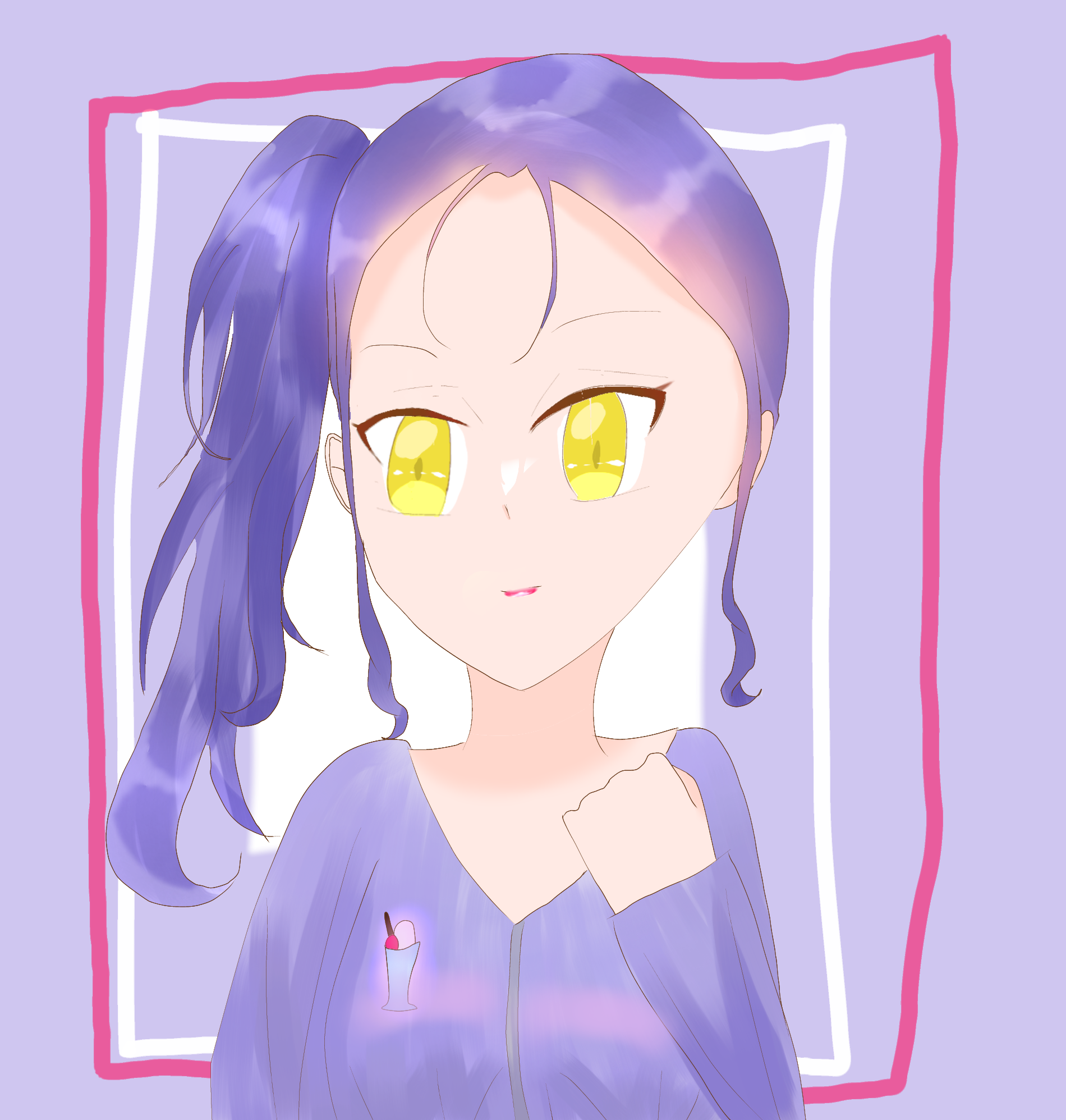 紫ちゃん Part2 - ibisPaint