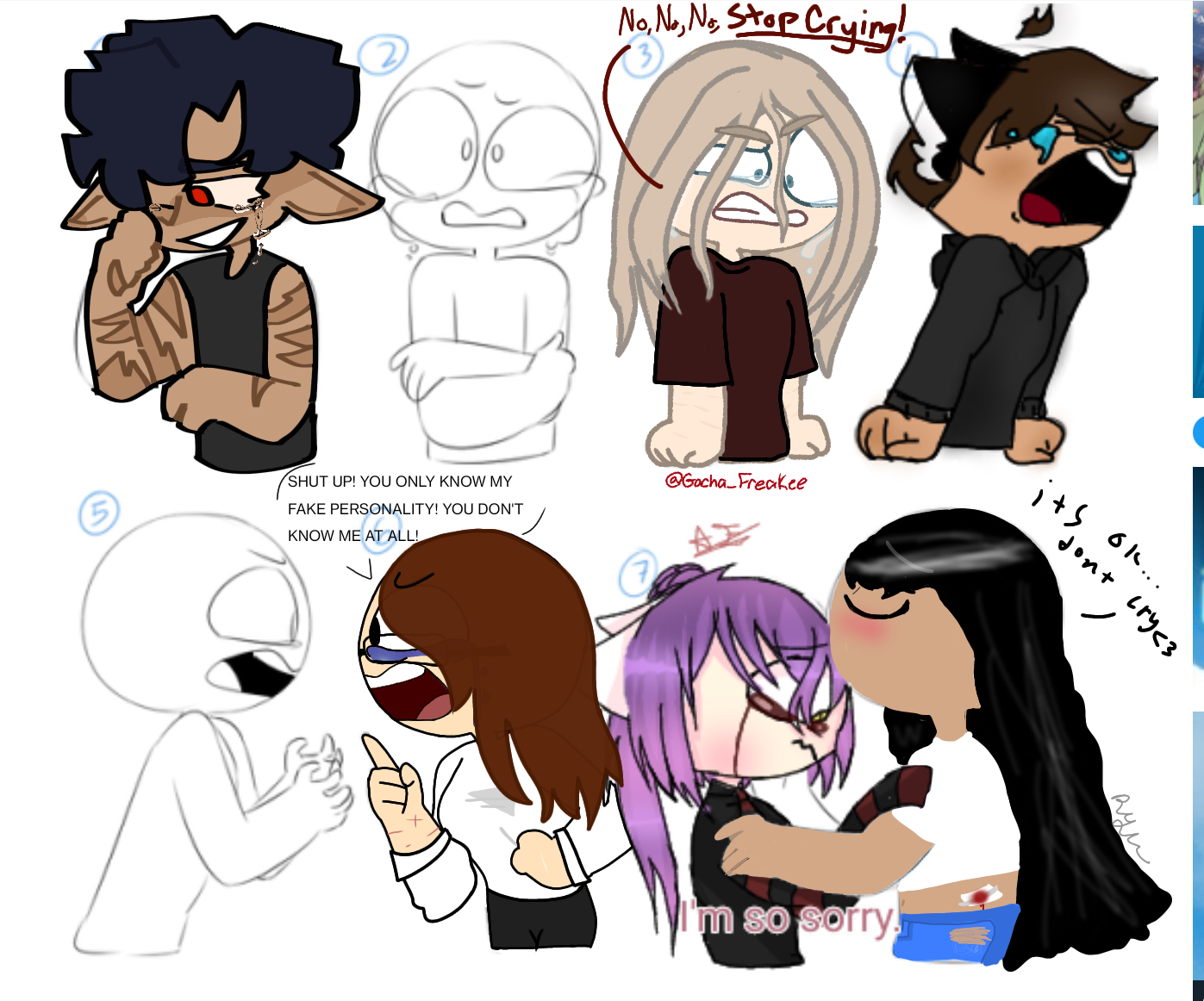 Upset Collab - ibisPaint