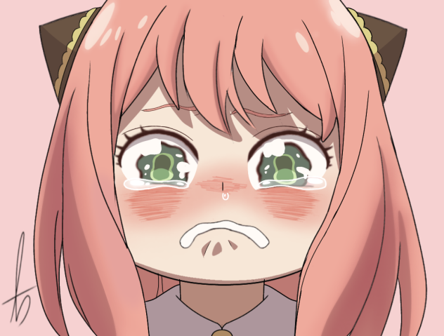 Sad Anya - ibisPaint