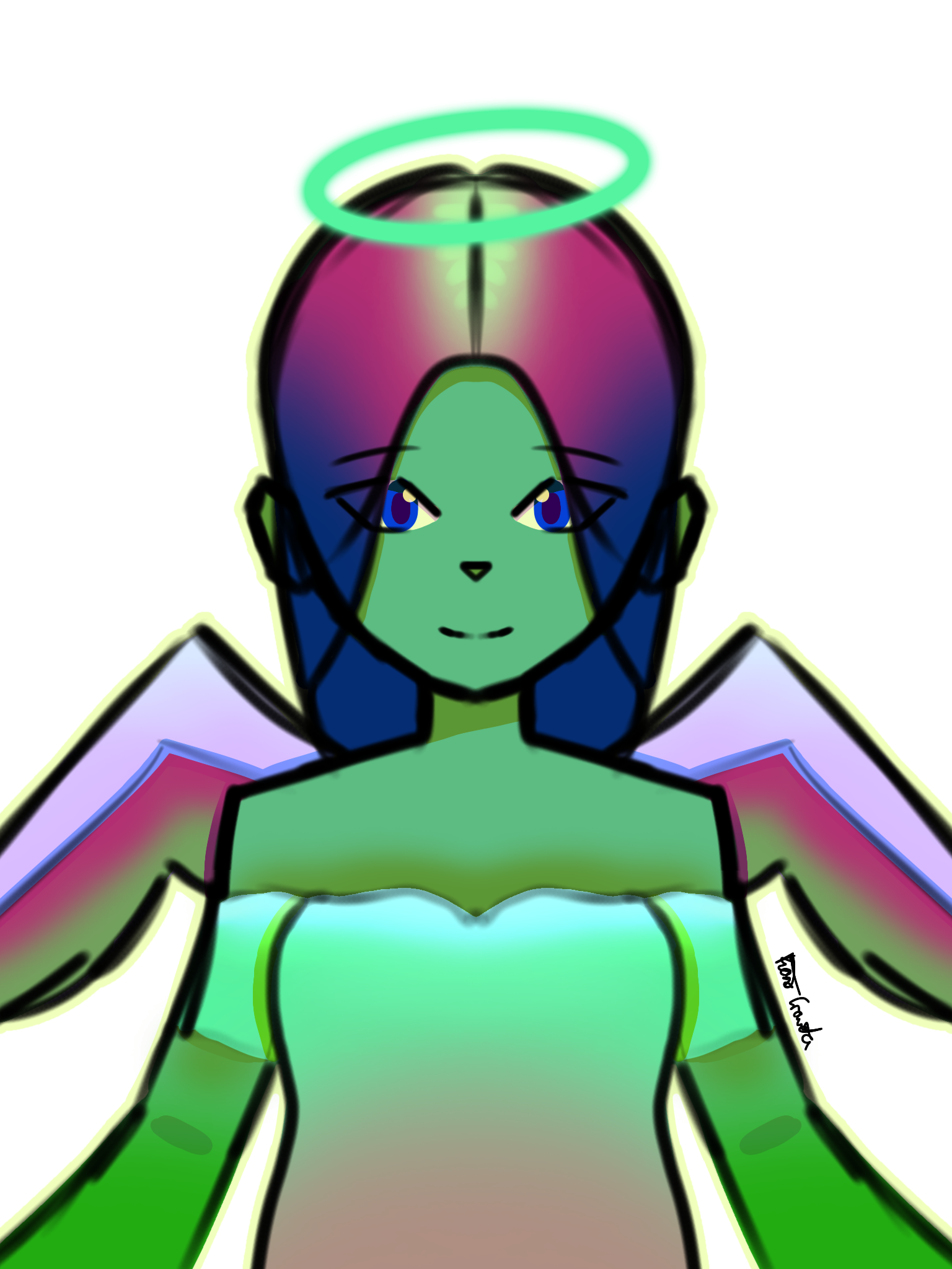 Drawing while using Grayscale - ibisPaint