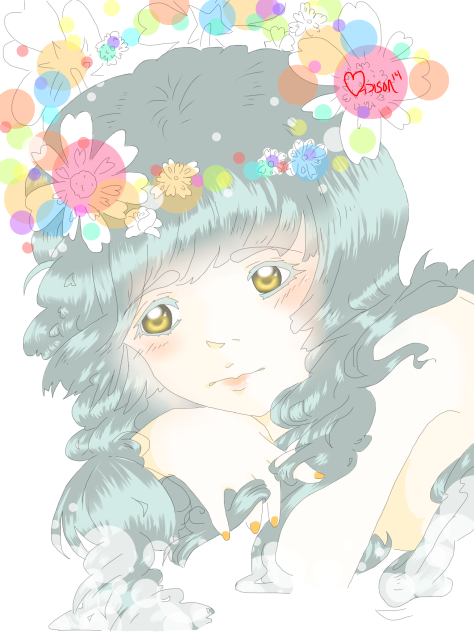 flower crown - ibisPaint