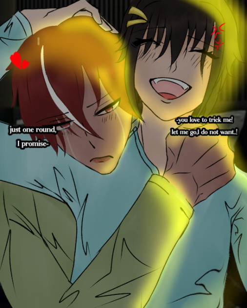 with my cute boyfriend💟🏳️‍🌈 - ibisPaint