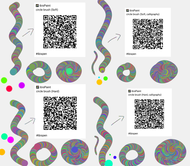 some brushes - ibisPaint