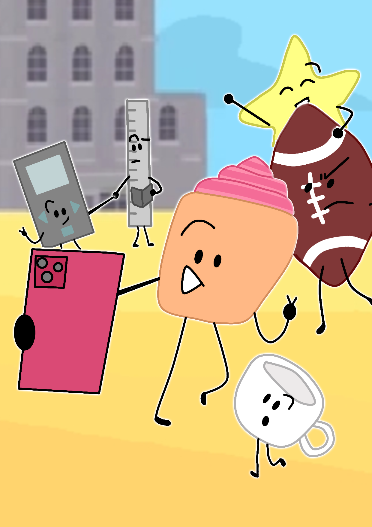 Picture with my BFF ! (My TPOT OCs) - ibisPaint