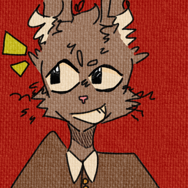 PFP WITH CANVAS TEXTURE - ibisPaint