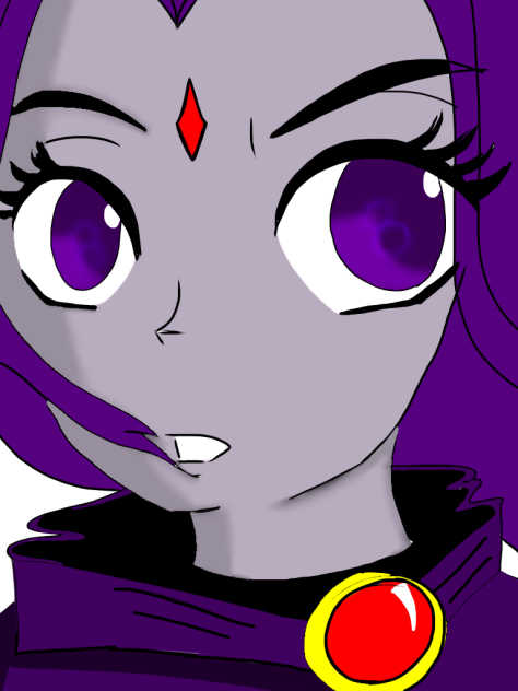 Raven Teen Titans - ibisPaint