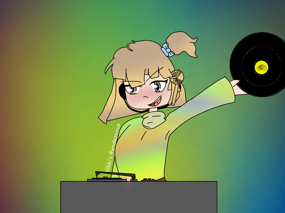 Dj'ing - ibisPaint