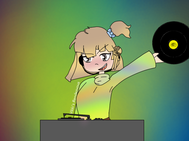 Dj'ing - ibisPaint